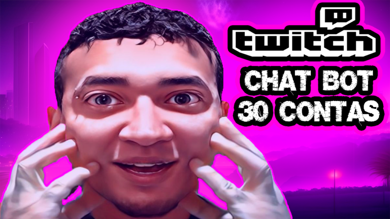 Twitch Chat bot live de 1 até 30 pessoas comentando ao vivo
