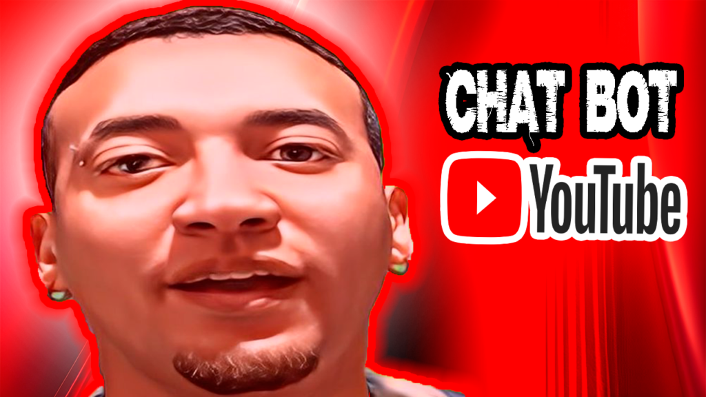 Chat bot Youtube live 50 pessoas falando no chat