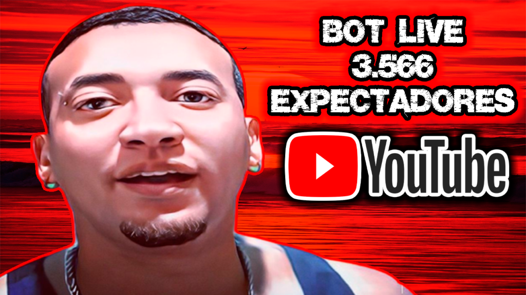 Bot Live Youtube 1 até 3 mil pessoas live com esse painel